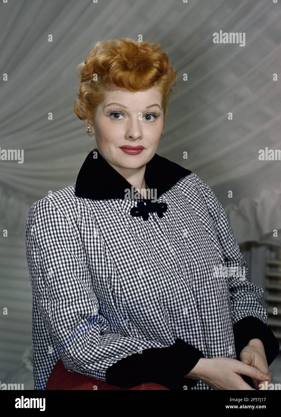 LUCILLE BALL in I LOVE LUCY (1951). Credit: CBS-TV / Album Stock Photo ...