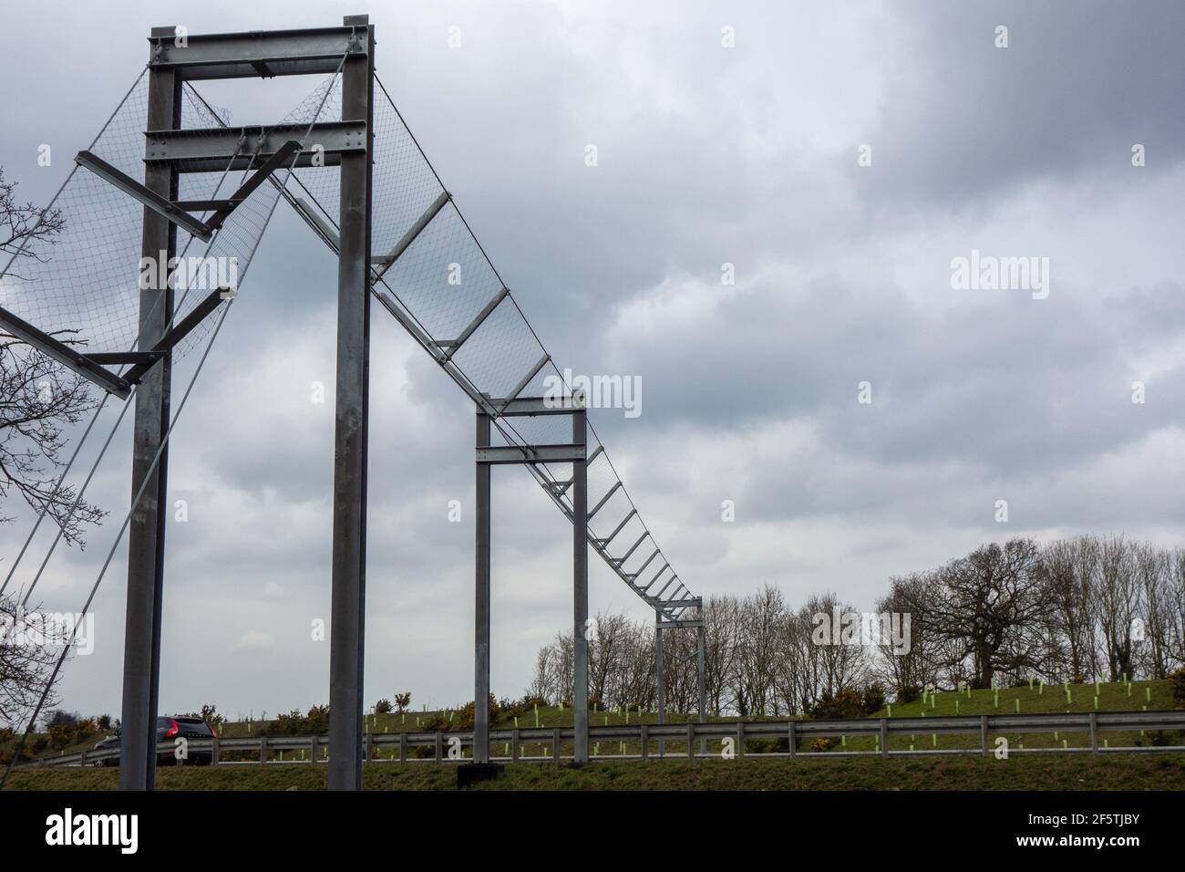 Bat Bridge Norwich NDR, A1270 Stock Photo - Alamy