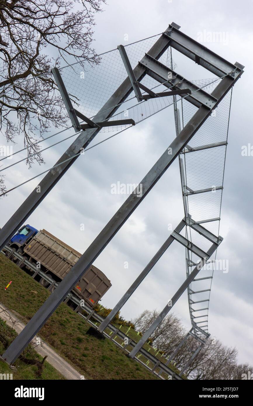 Bat Bridge Norwich NDR, A1270 Stock Photo - Alamy