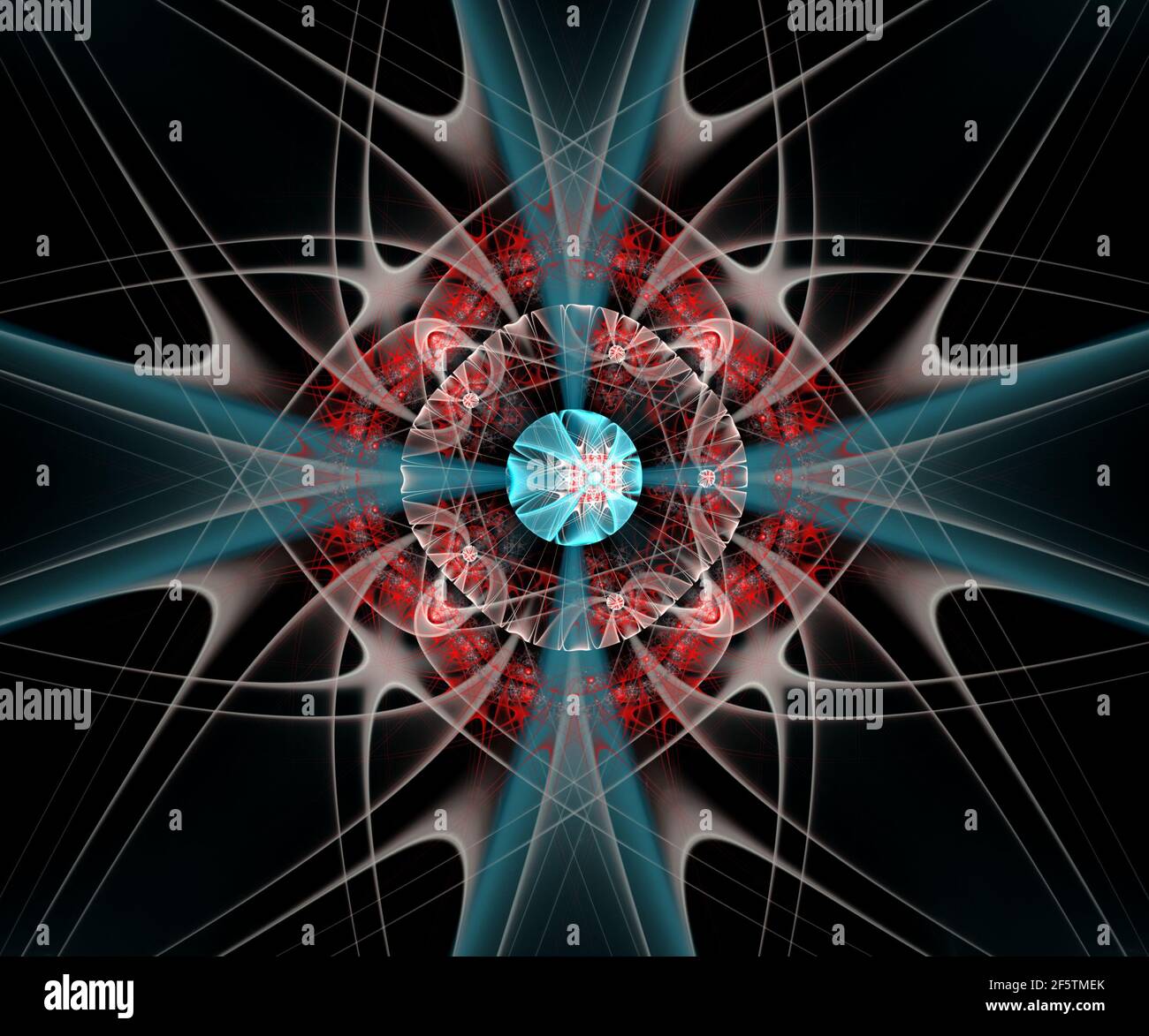 Computer generated fractal artwork for creative art,design and ...