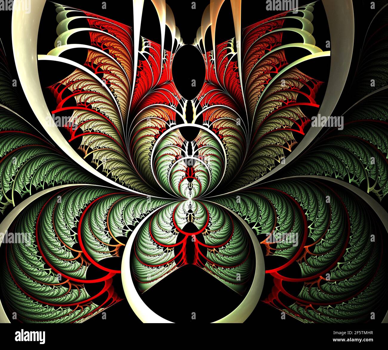 Computer generated fractal artwork for creative art,design and ...