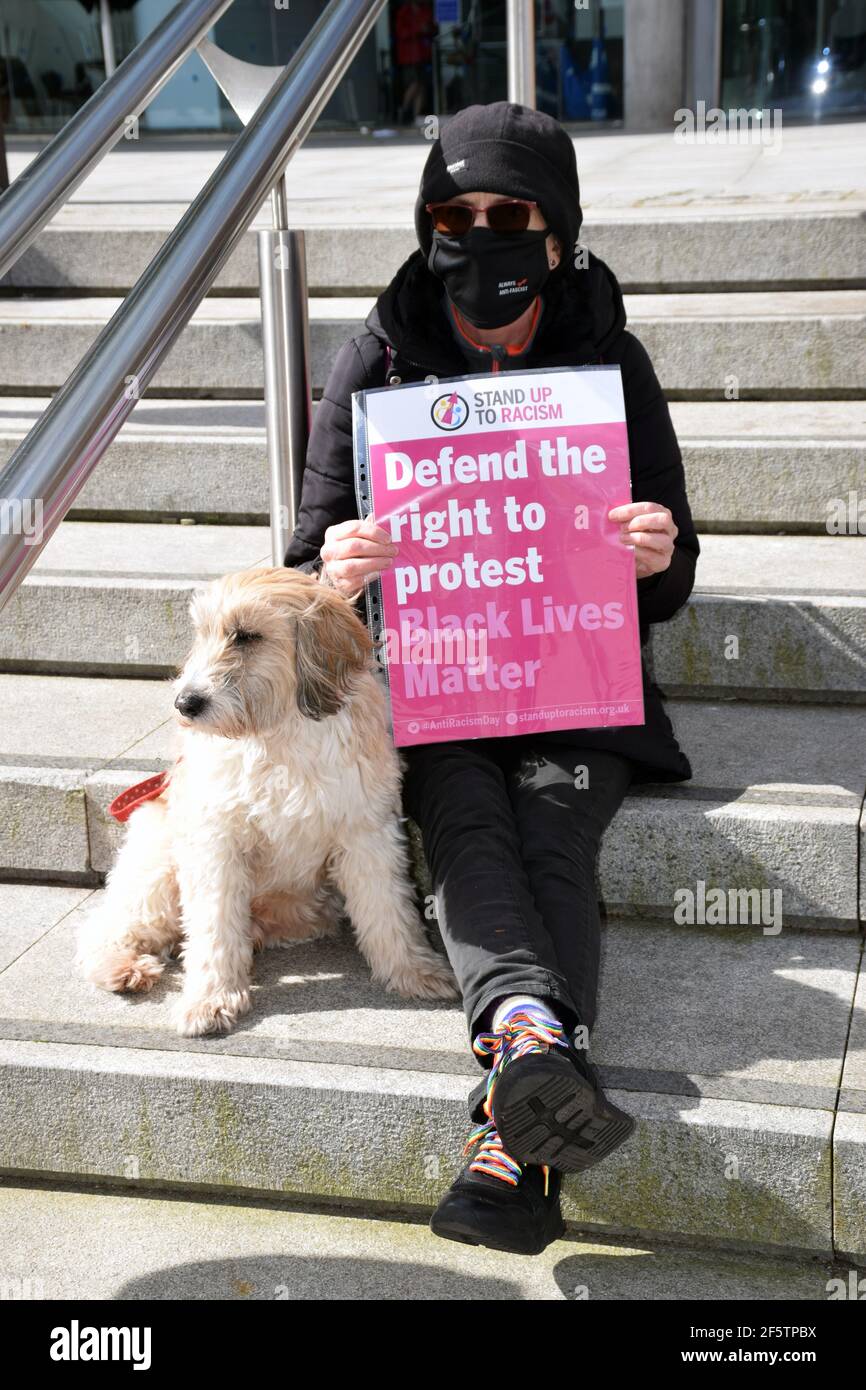 Walk for Freedom in protest at the Police, Crime, Sentencing & Courts ...