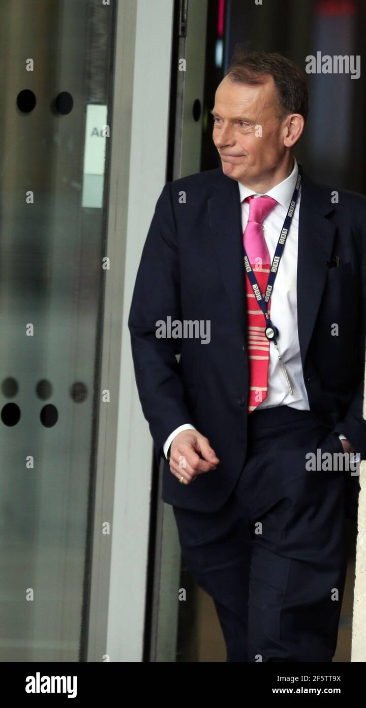 London, England, UK. 28th Mar, 2021. British journalist, TV presenter ...