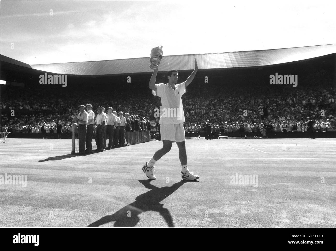 Pete sampras with trophy hi-res stock photography and images - Alamy