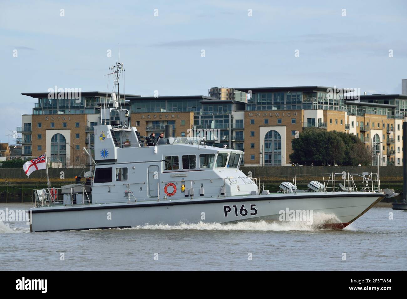 HMS Example, an Archer Class P2000 patrol boat, of the Royal Navy's ...