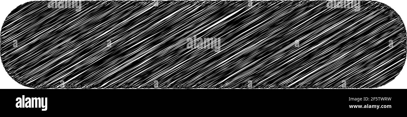 Rectangular banner, plaque, banner shapes with scribble effect — Stock ...