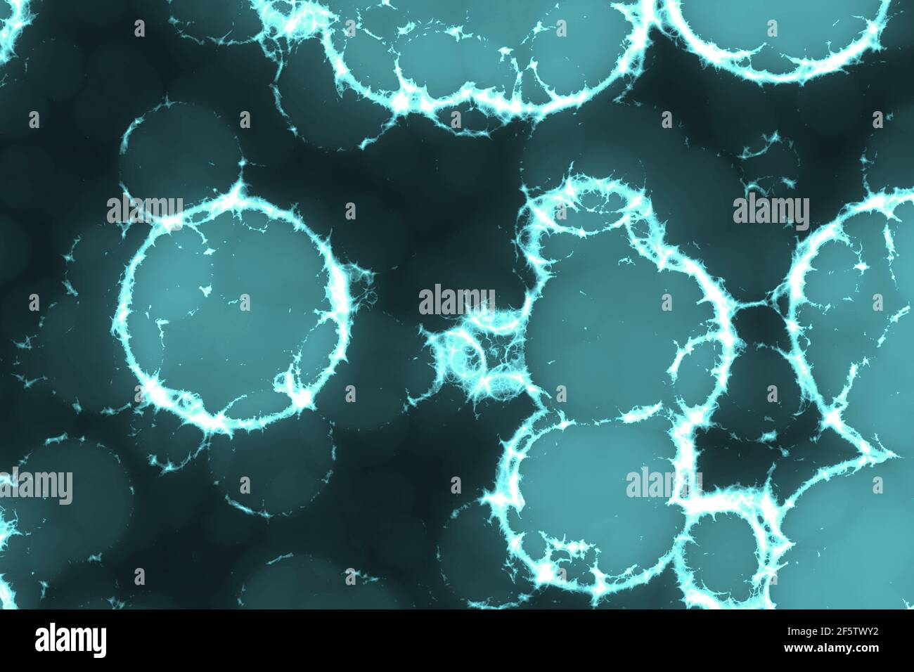 creative cute big amount of bio cells digital drawn texture ...