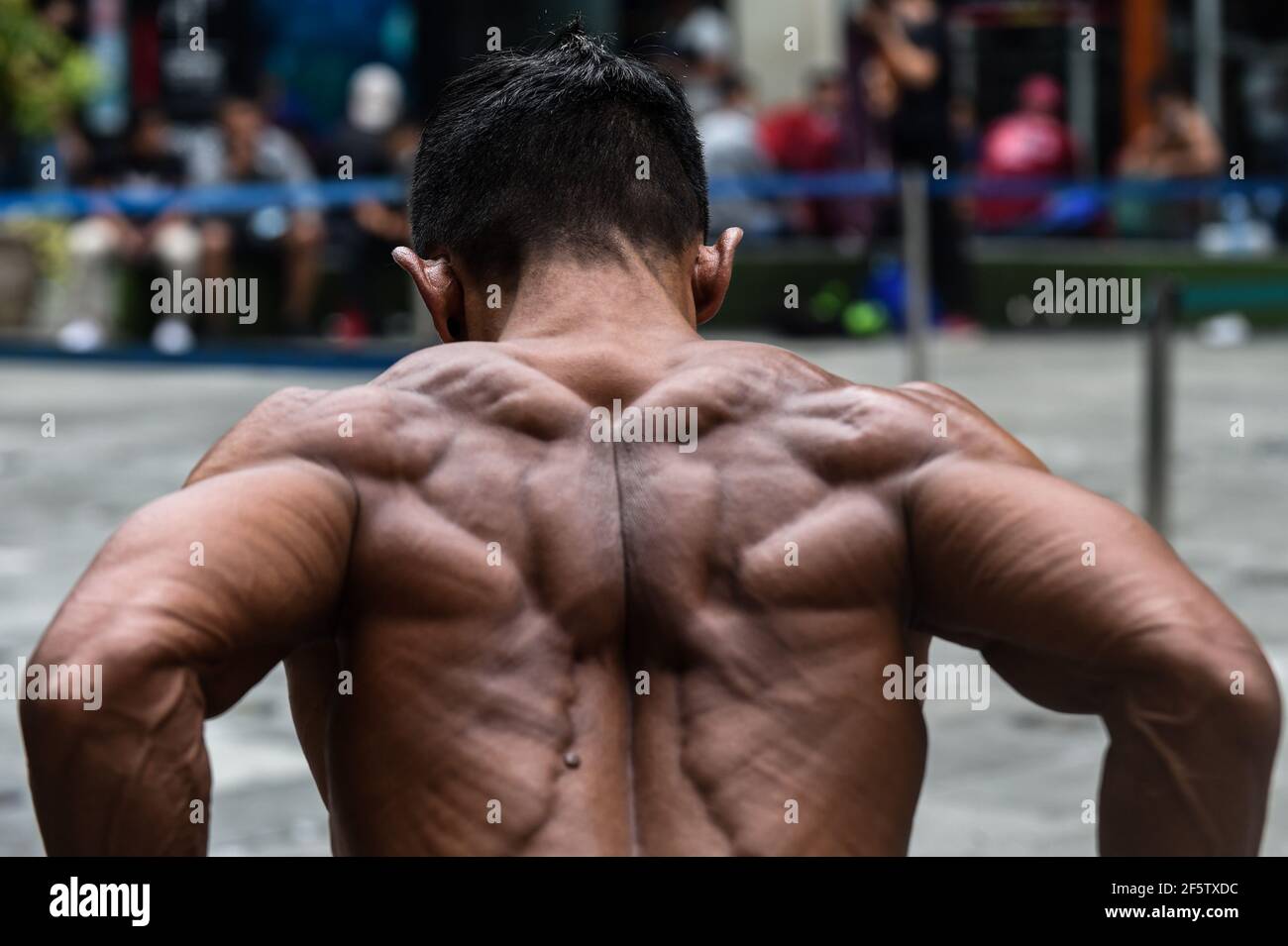 Contestant practices hi-res stock photography and images - Alamy