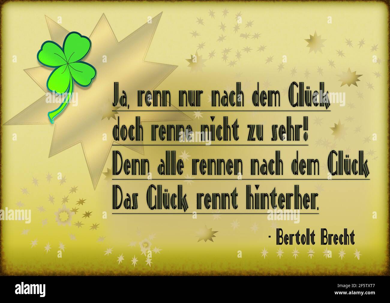 Part of 'BALLADE VON DER UNZULAENGLICHKEIT MENSCHLICHEN PLANENS' from ...