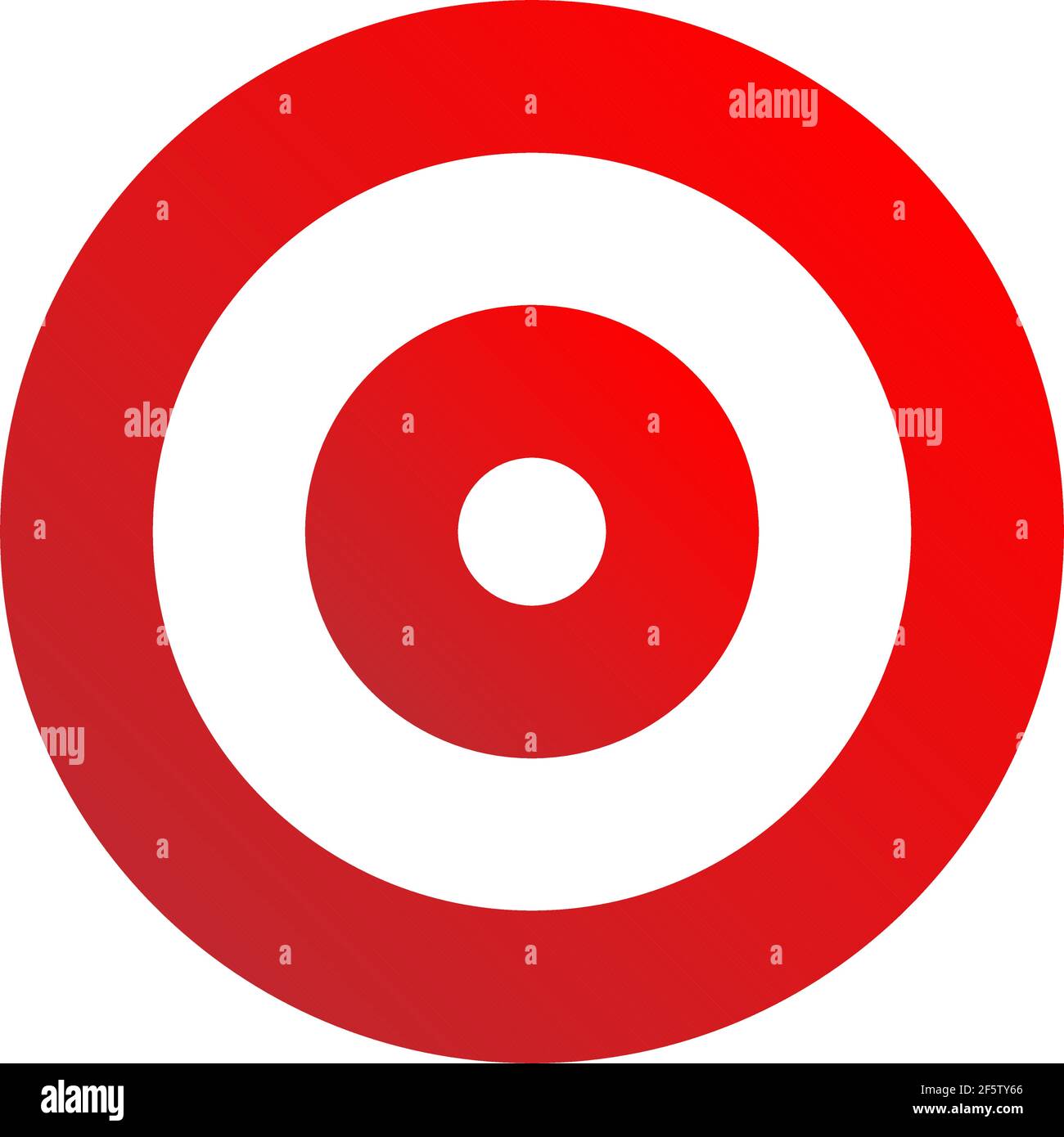 Bullseye, target mark abstract vector design element — Stock vector ...