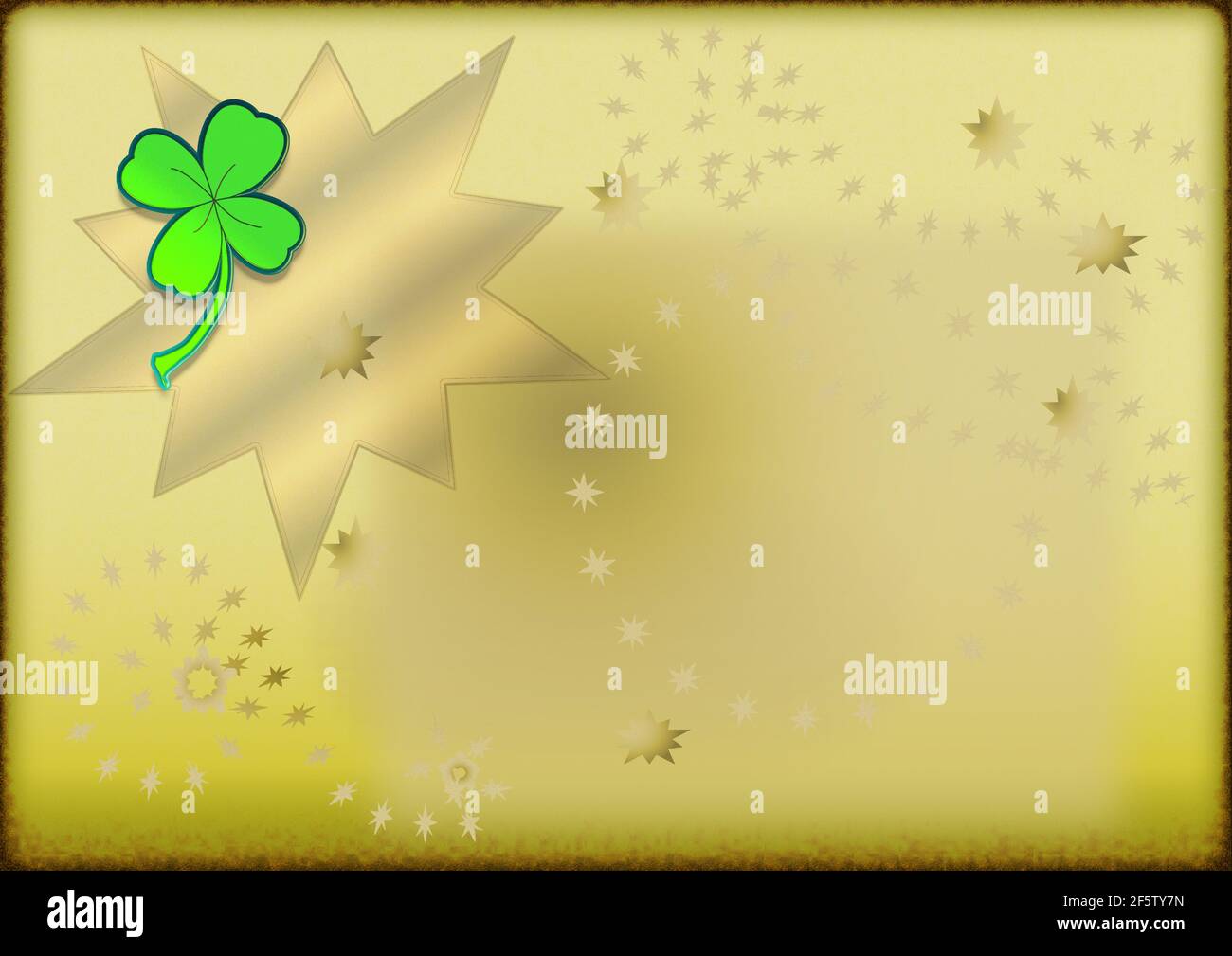 Four leaf clover vector vectors hi-res stock photography and images - Alamy