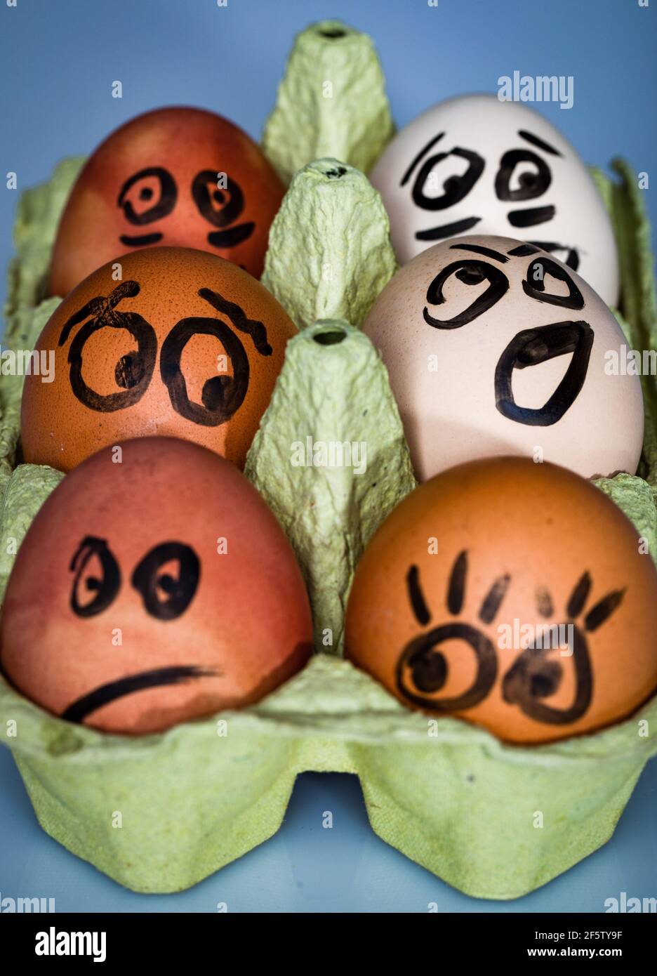 Scared Egg Faces
