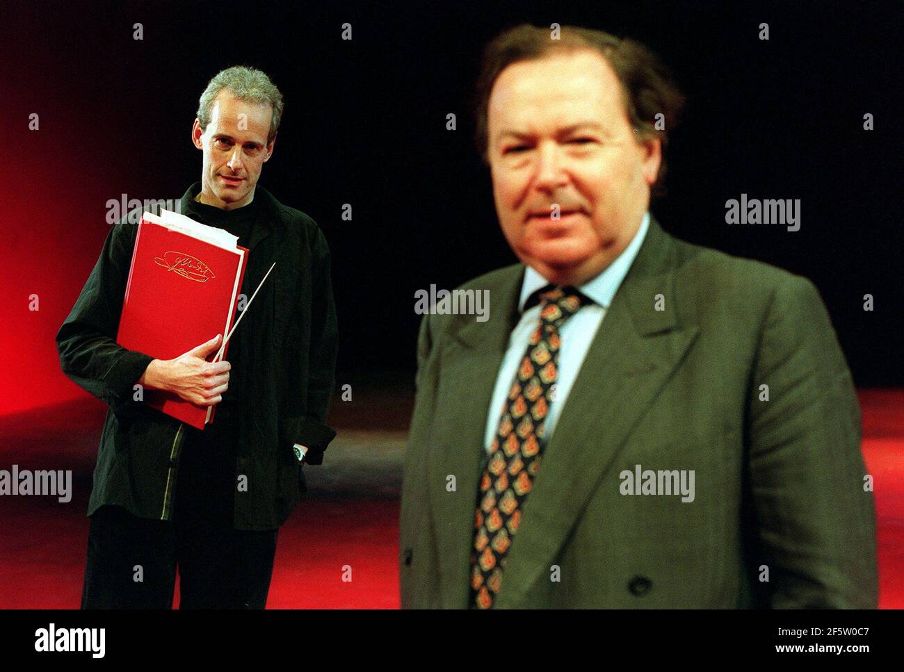 CONDUCTOR NICHOLAS PAYNE WITH DIRECTOR PAUL DANIEL AT THE ENGLISH ...