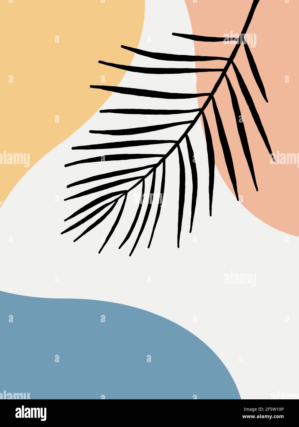 Minimalist Printable Botanical Illustration .Plants Illustration. Home ...