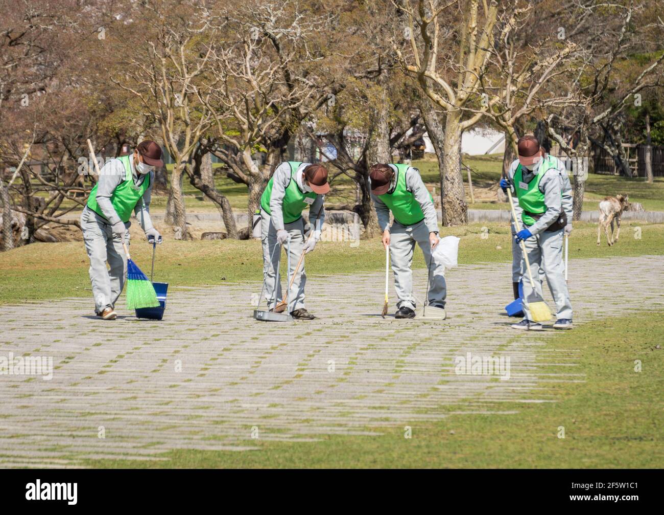 Employees uniforms japan hi-res stock photography and images - Alamy