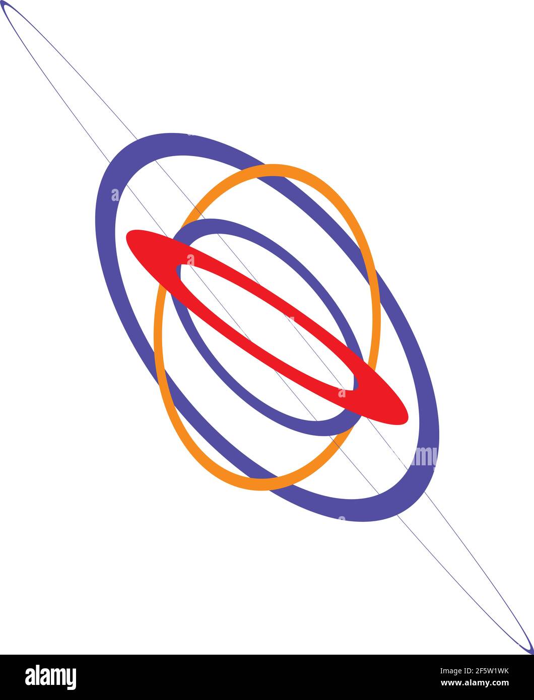 Random ellipses, ovals artistic abstract art element — Stock vector ...