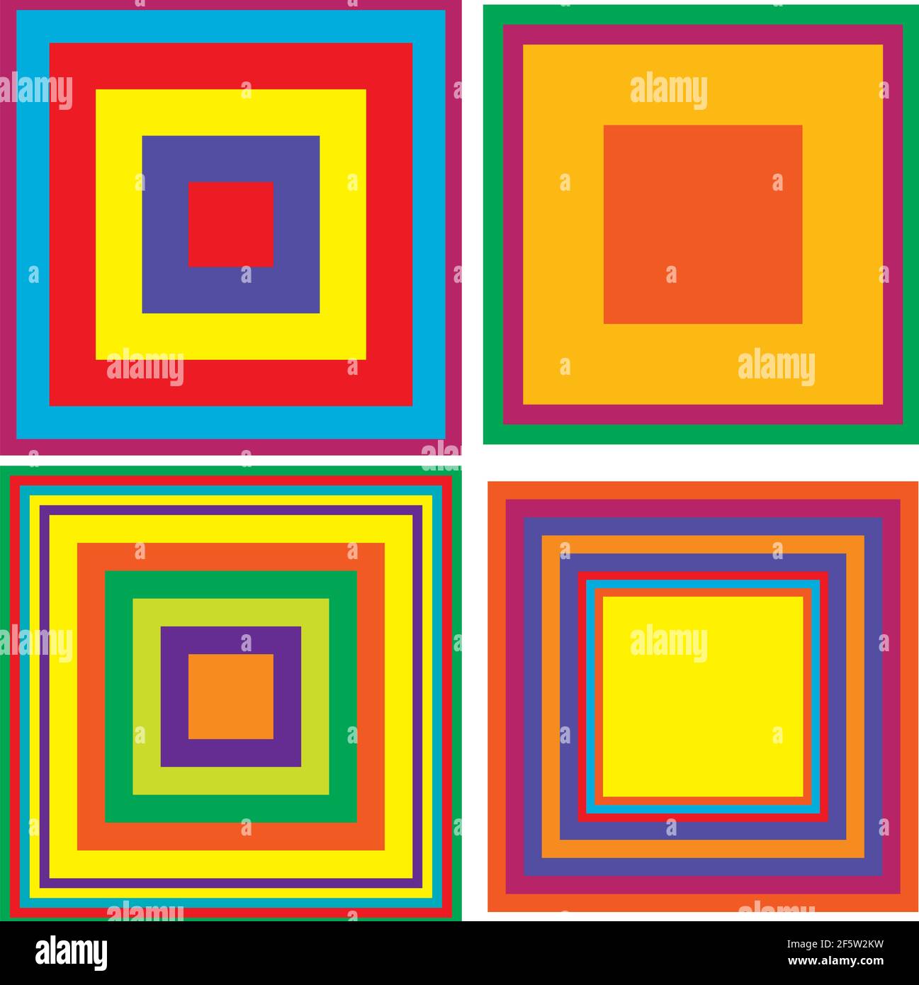 Random overlapping squares pattern, background design element — Stock ...