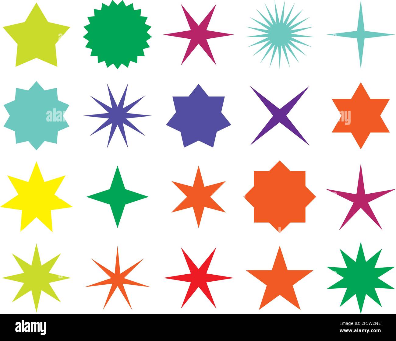 Star, starburst, sunburst icon, symbol. Radial shape, design element ...