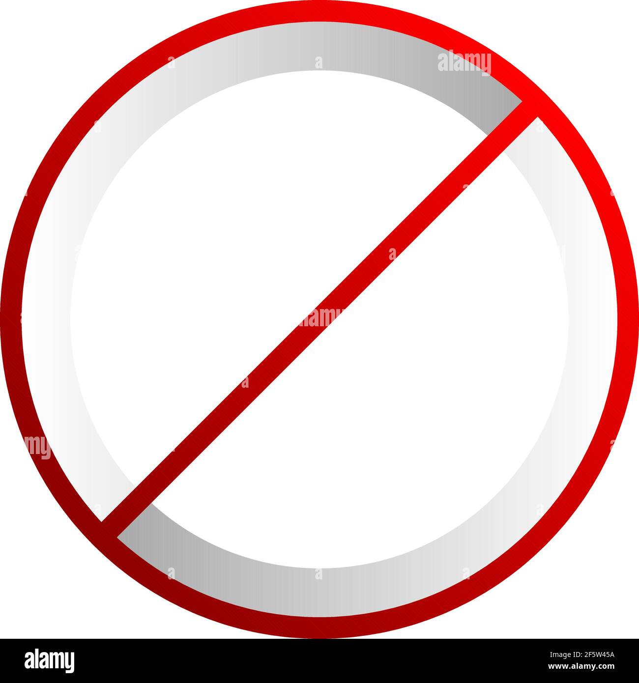 Prohibition-restriction sign icon. No entry, no entrance, do not enter ...