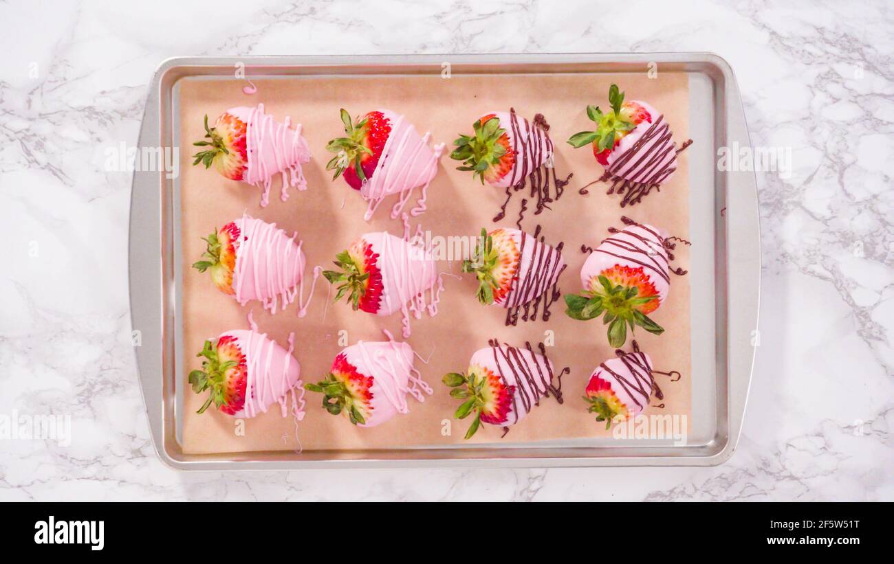 Flat lay step step variety hi-res stock photography and images - Alamy