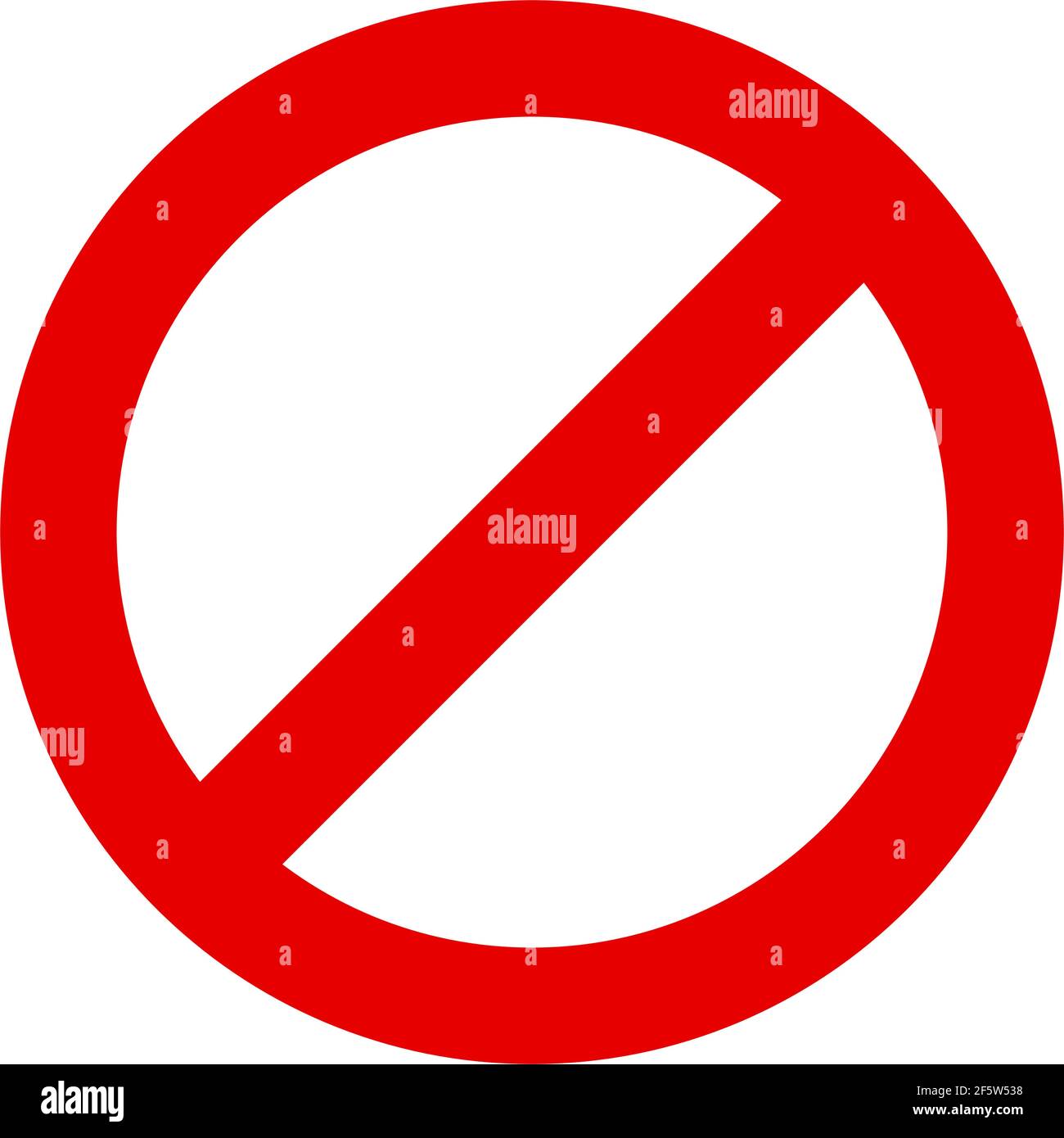 Prohibition-restriction sign icon. No entry, no entrance, do not enter ...