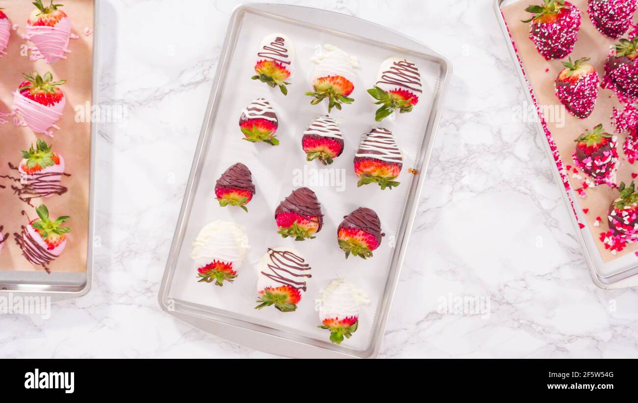 Flat lay step step variety hi-res stock photography and images - Alamy