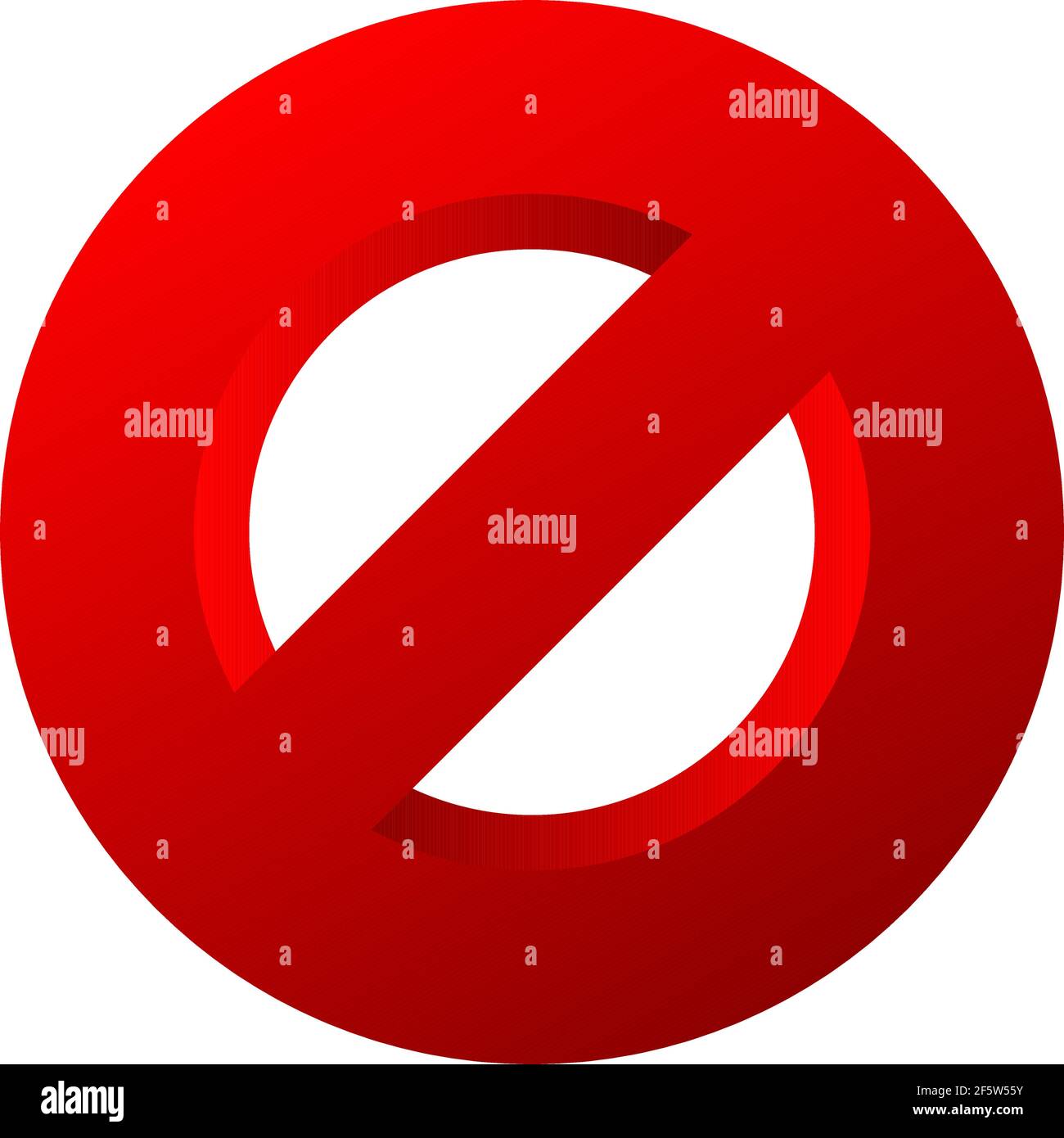 Prohibition-restriction sign icon. No entry, no entrance, do not enter ...