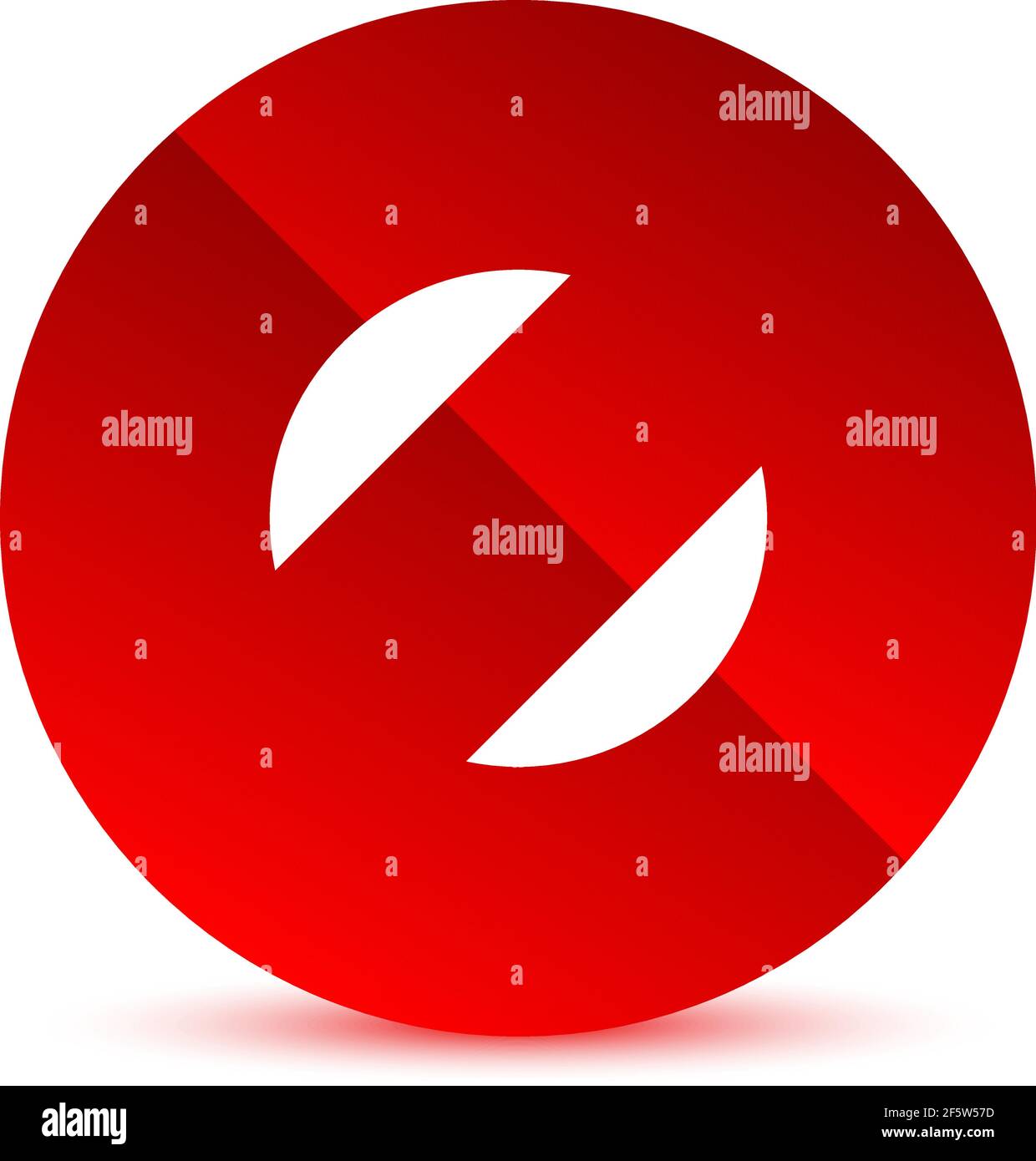 Prohibition-restriction sign icon. No entry, no entrance, do not enter ...