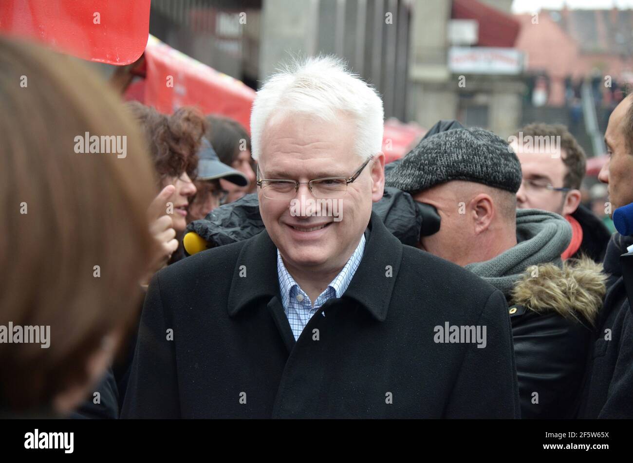 Croatian president ivo josipovic hi-res stock photography and images ...