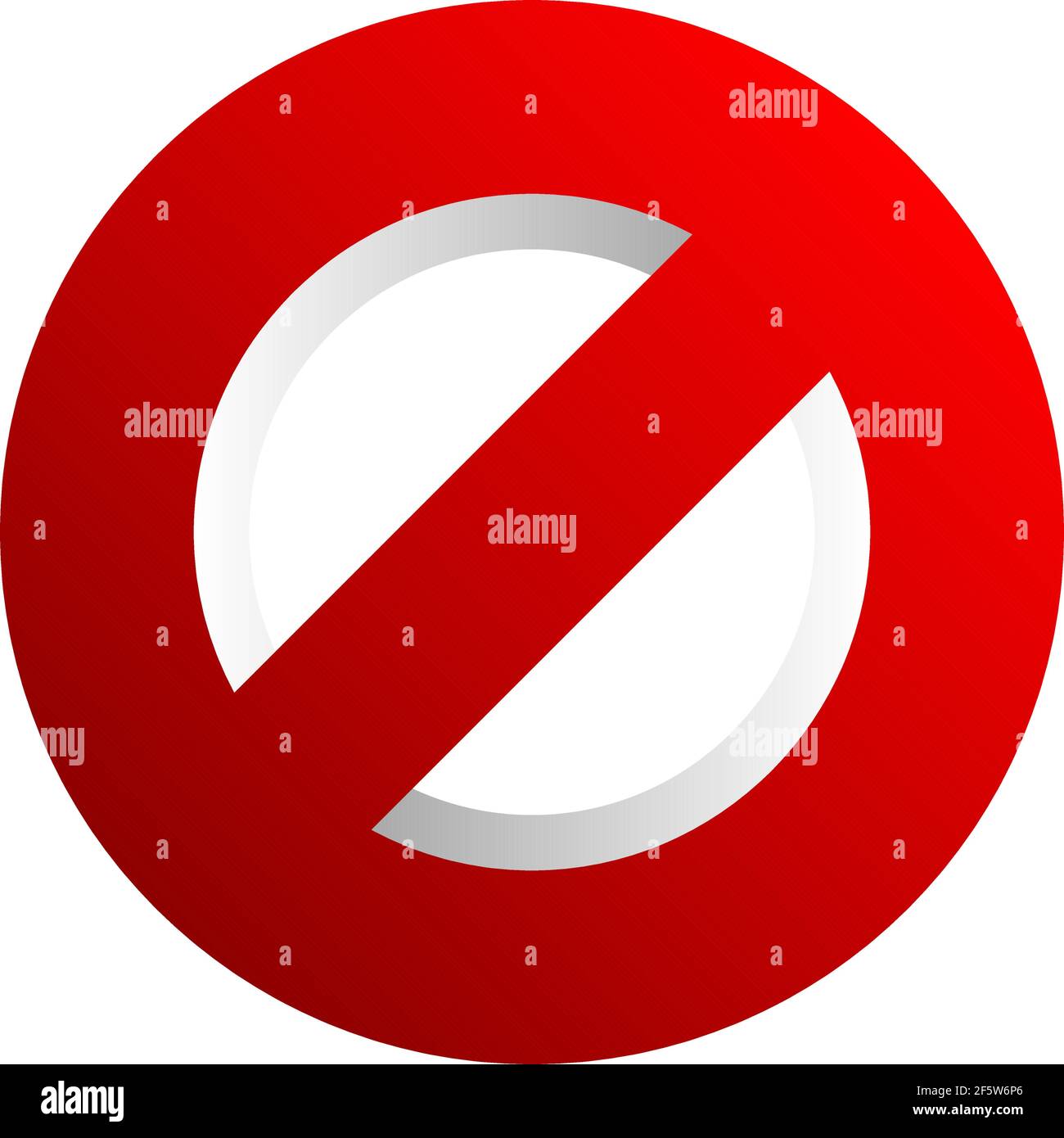 Prohibition-restriction sign icon. No entry, no entrance, do not enter ...