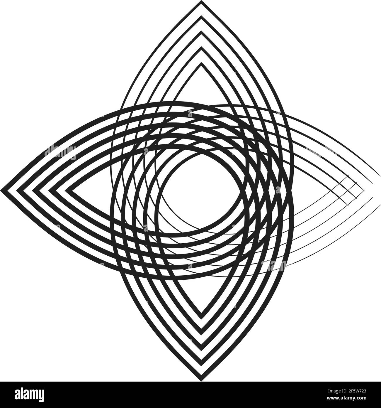 Abstract clip-art, motif. Abstract vector illustration element — Stock ...