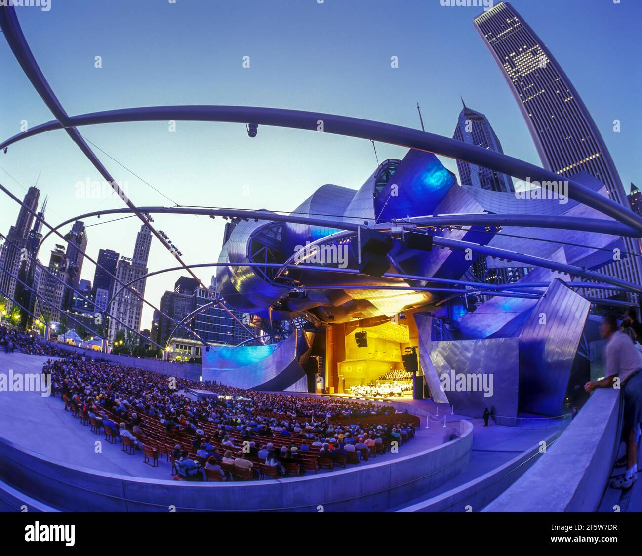 2004 HISTORICAL PRITZKER PAVILION (©FRANK GEHRY 2004)MILLENNIUM PARK ...