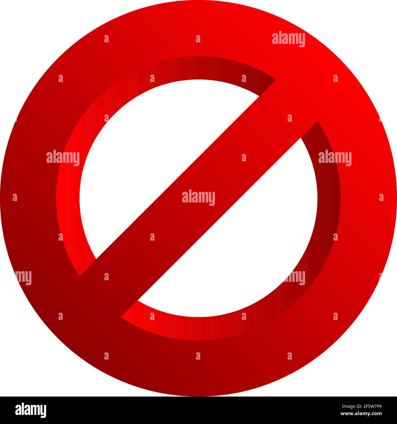 Prohibition-restriction sign icon. No entry, no entrance, do not enter ...