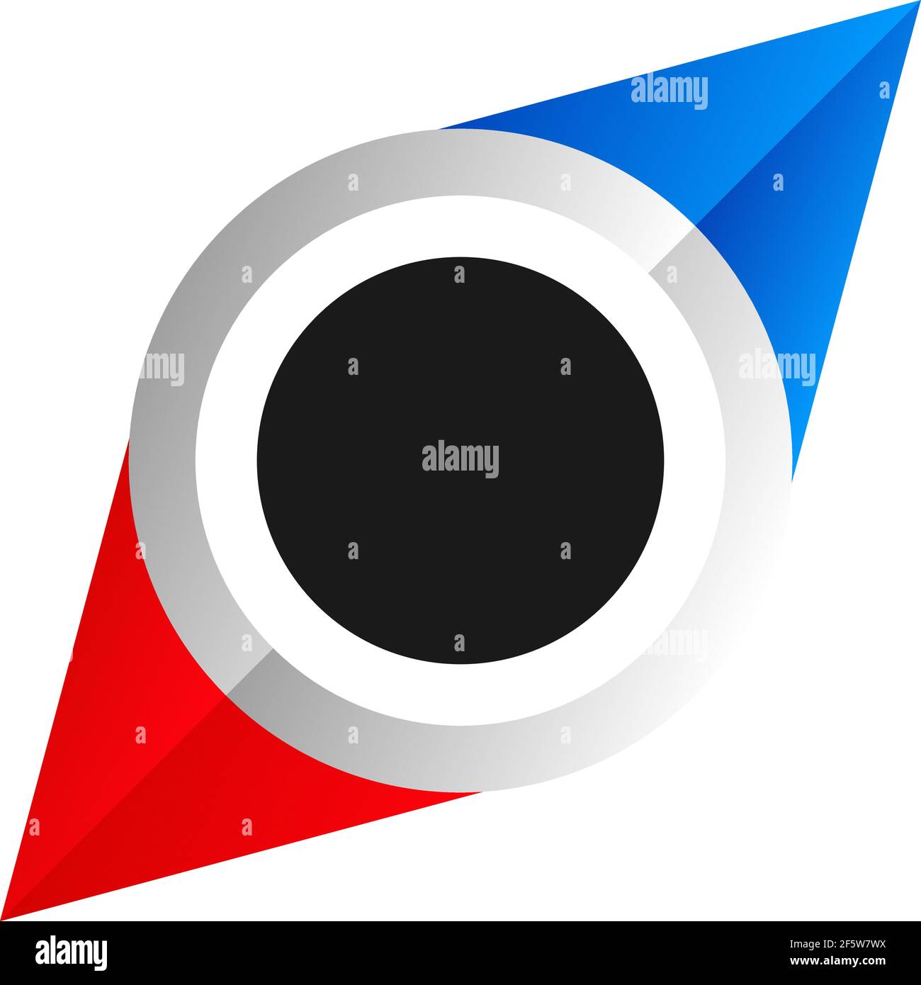 Compass needle icon. Navigation, travel concept icon — Stock vector ...