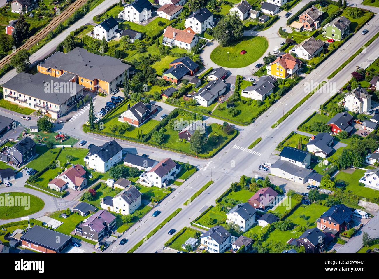 Andalsnes town view hi-res stock photography and images - Alamy
