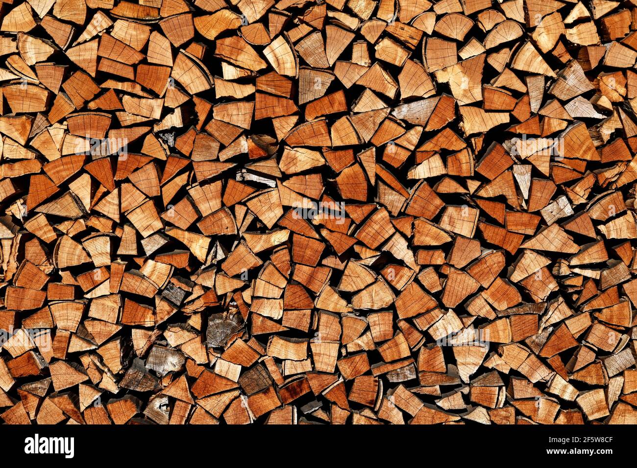 Stacked logs, firewood Stock Photo - Alamy