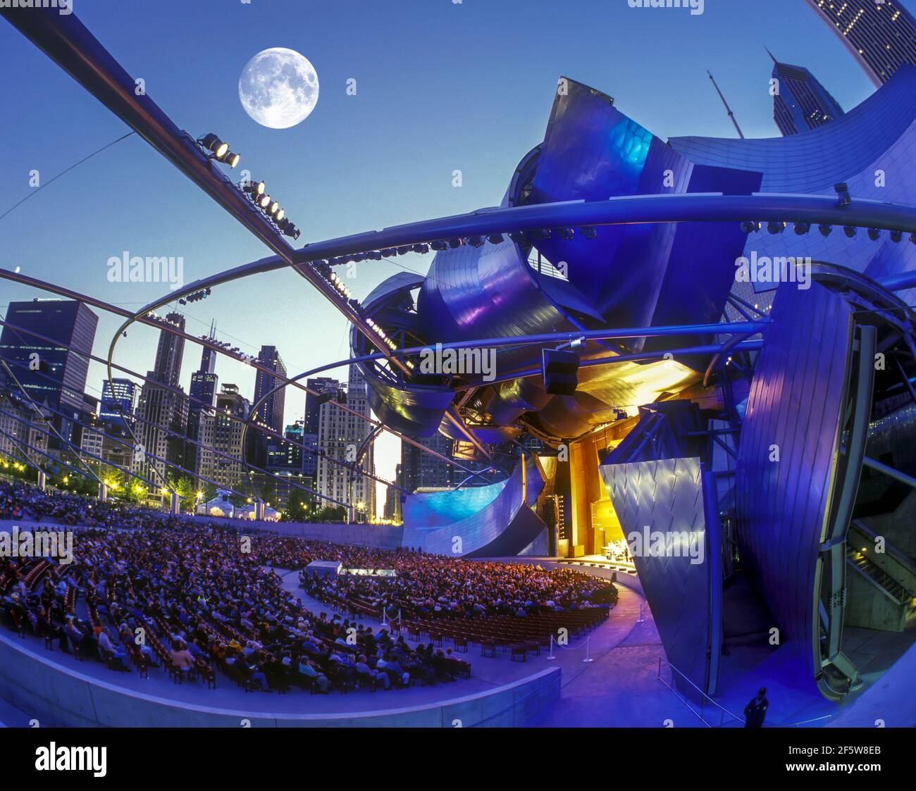 2004 HISTORICAL PRITZKER PAVILION (©FRANK GEHRY 2004)MILLENNIUM PARK ...