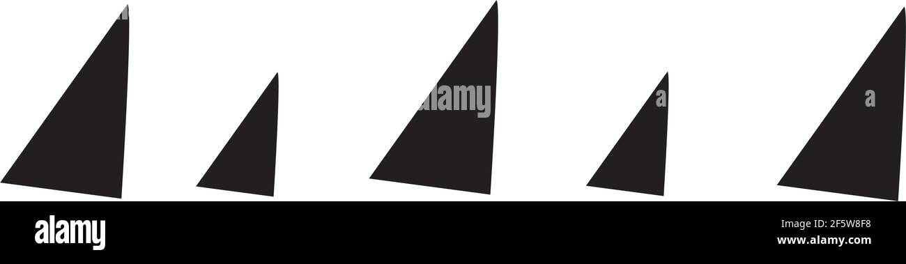 Abstract horizontal, oblong and long vector illustration element ...