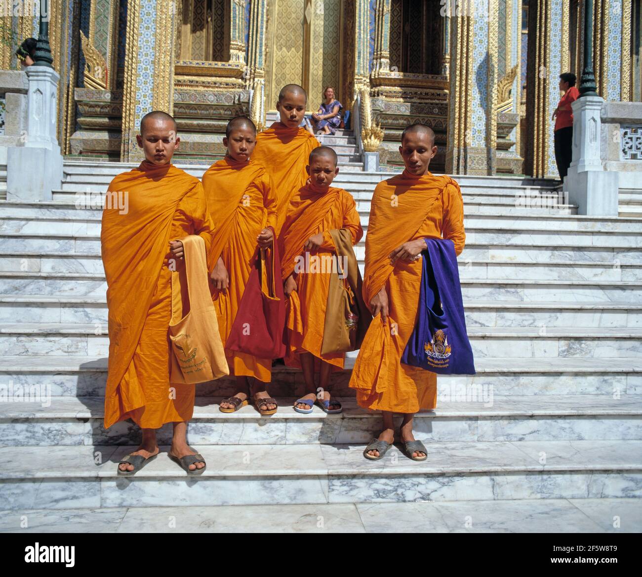 Buddhist temple standing buddha hi-res stock photography and images - Alamy
