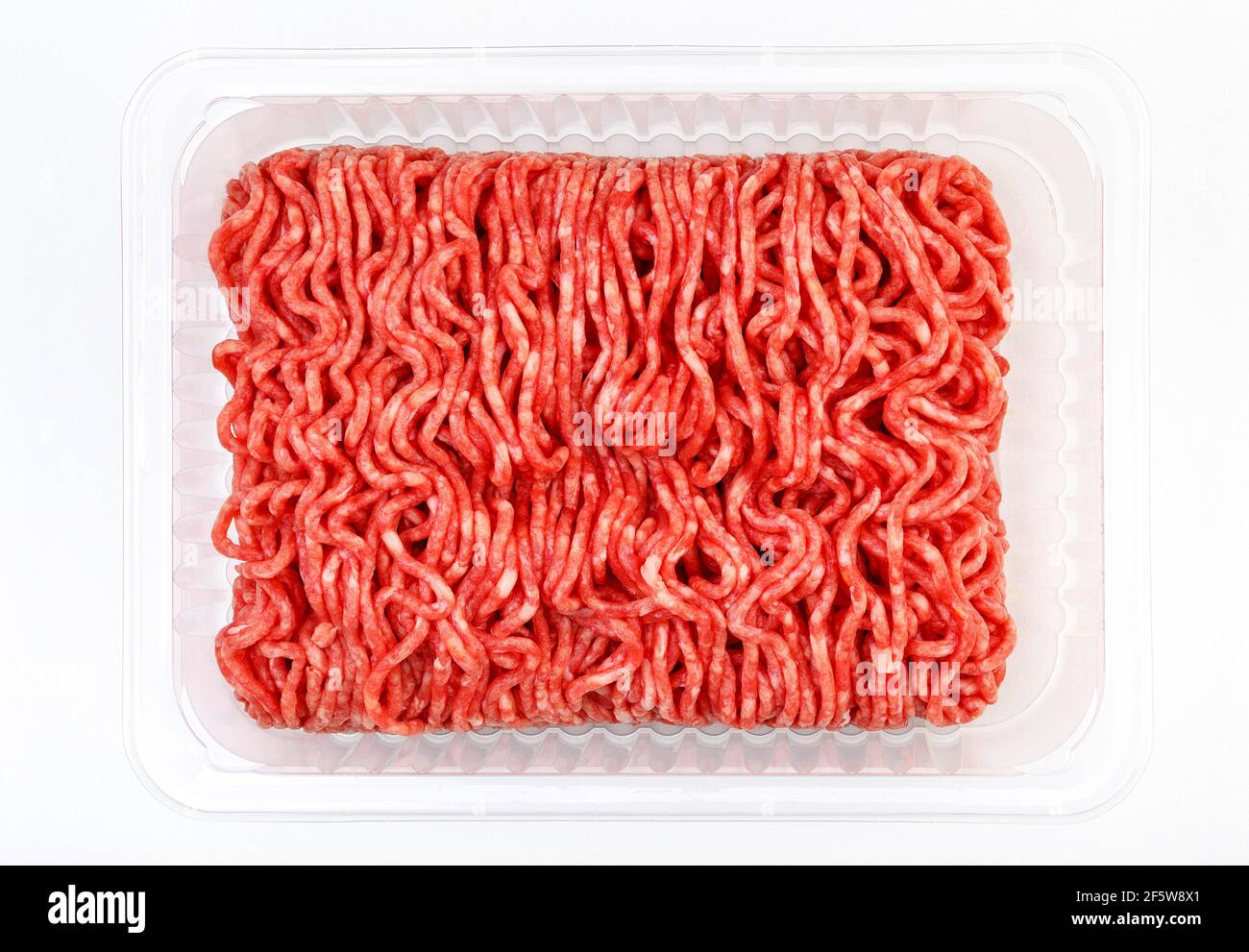 Minced meat in the package, studio recording Stock Photo - Alamy