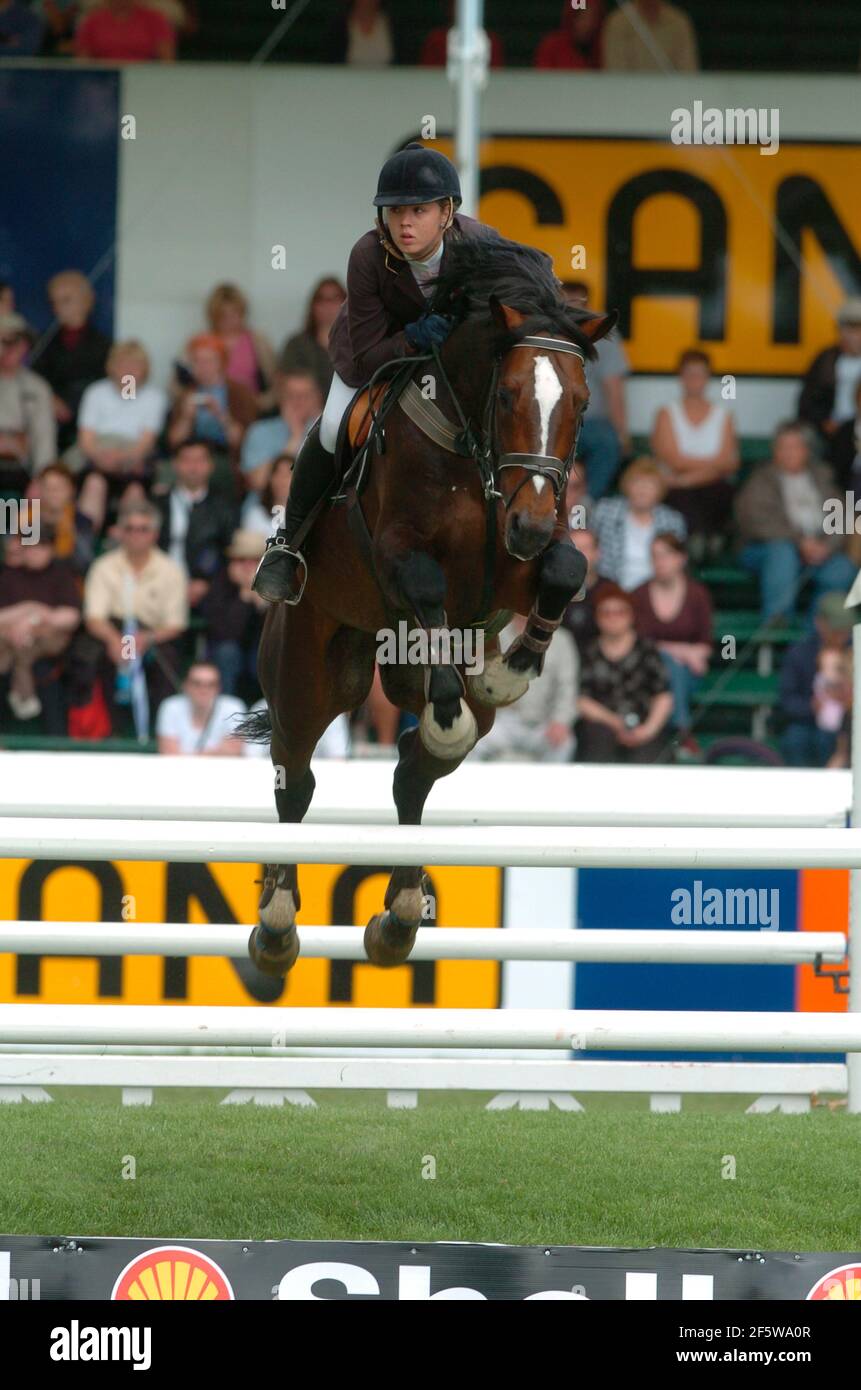 The National, Spruce Meadows, June 2004 Shell Cup, Ellen Whitaker (GBR ...