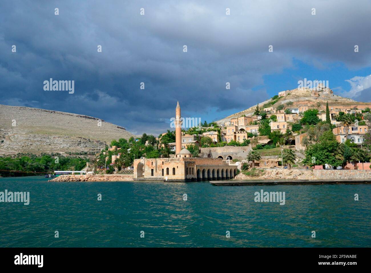 Halfeti on the Euphrates, Mesopotamia, Sanliurfa Province, Urfa, Eski ...