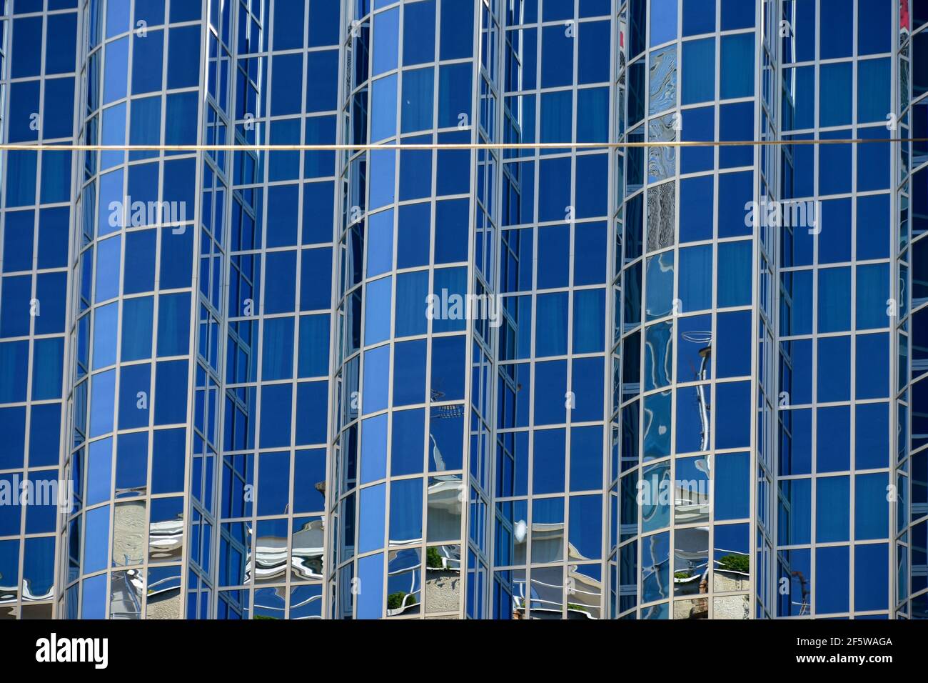 A modern building in Zagreb, the capital city of Croatia Stock Photo ...