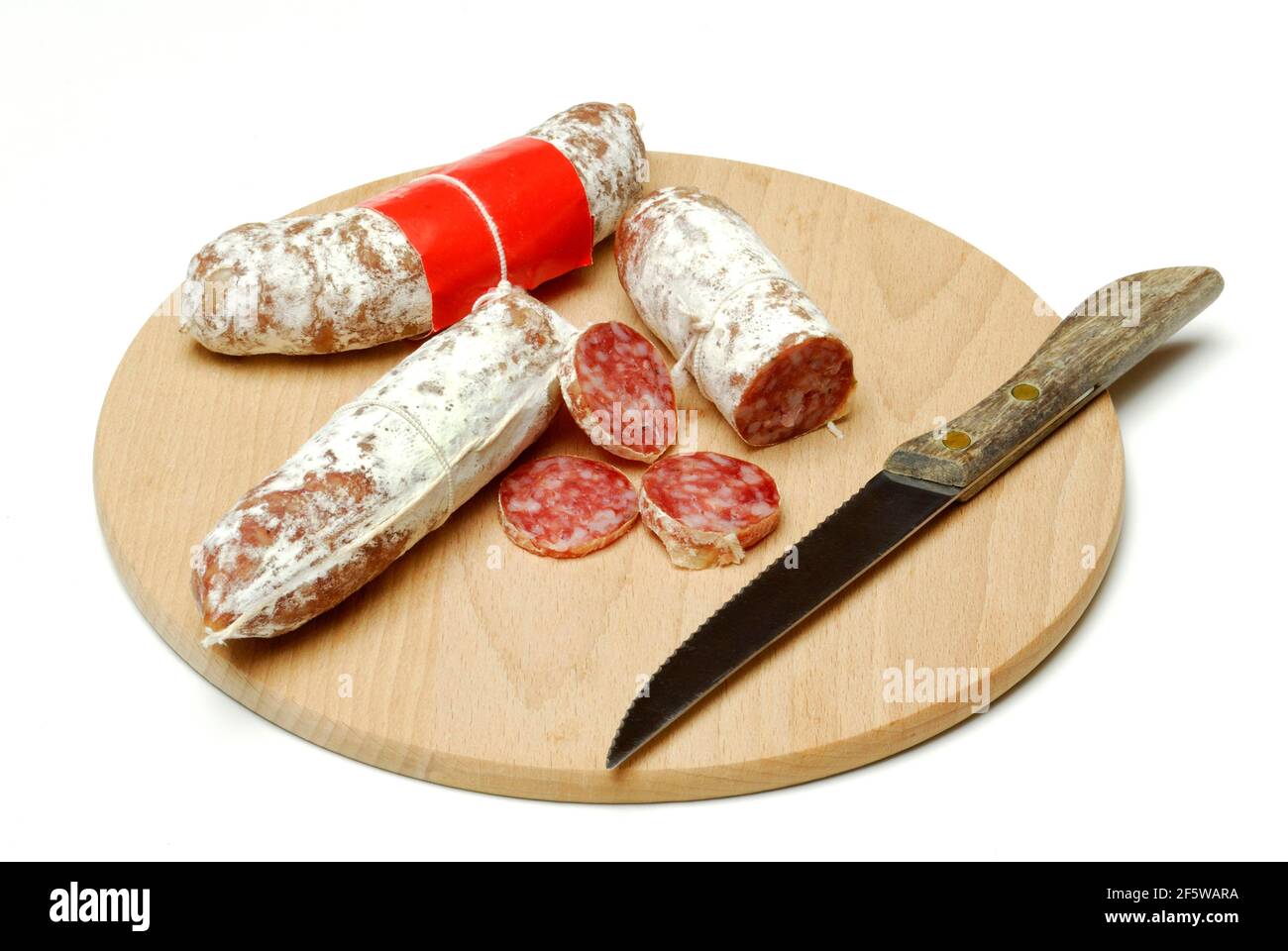Salametti Cut Out Stock Images & Pictures - Alamy
