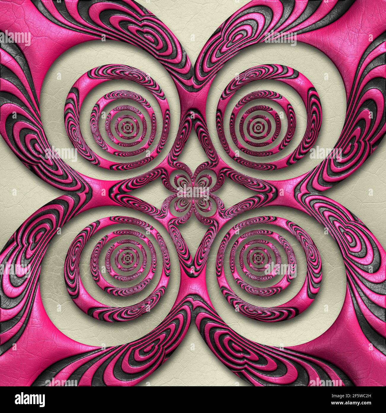 Luxury background with embossed shape pattern on leather Stock Photo ...