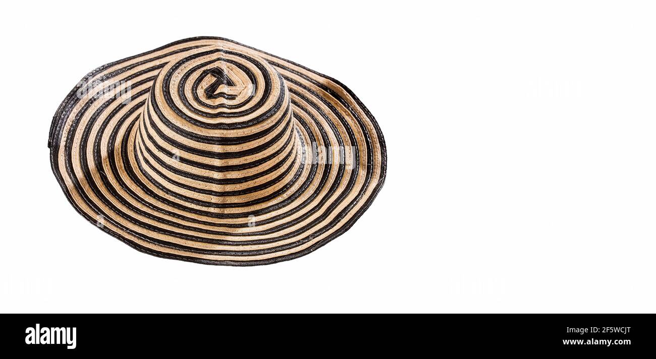 Traditional hat from Colombia: "Sombrero vueltiao Stock Photo - Alamy