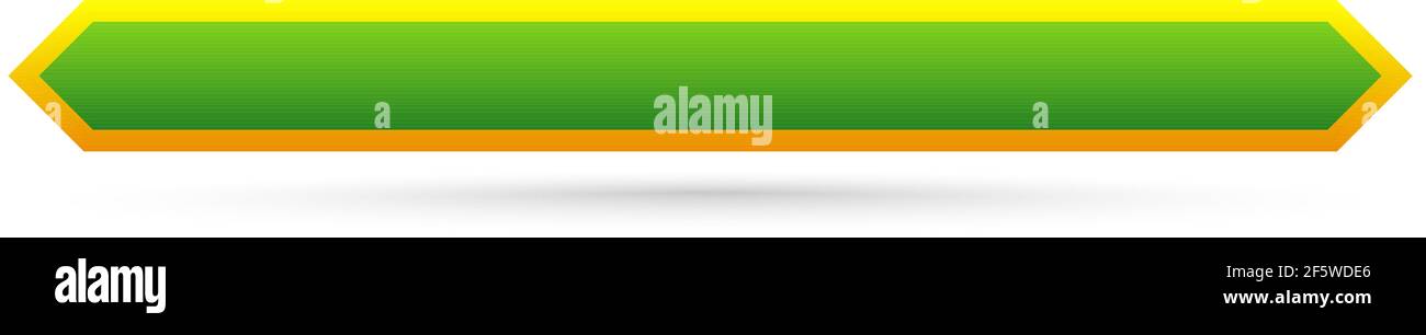 Banner, plaque shapes elements. Rectangle tags, labels — Stock vector ...