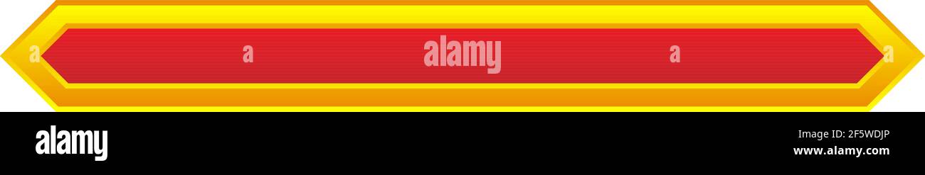 Banner, plaque shapes elements. Rectangle tags, labels — Stock vector ...