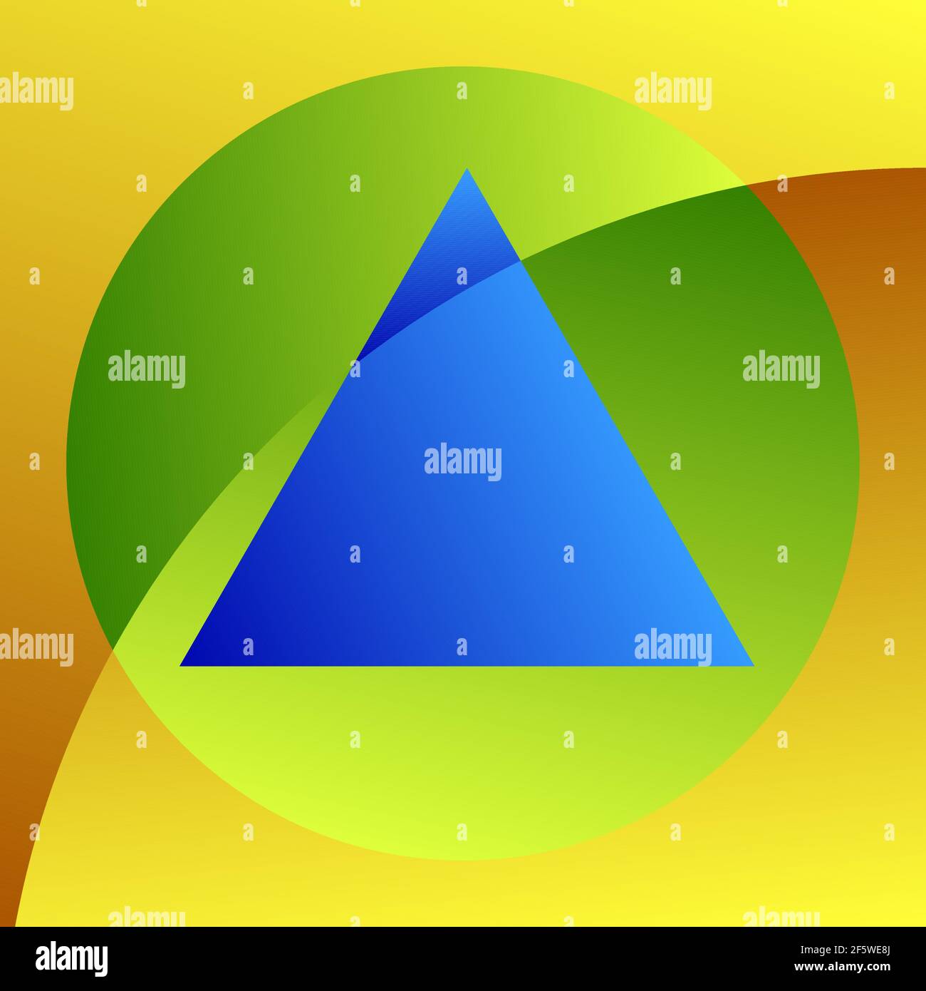 Basic shapes logo element. Triangle, square, circle logo, icon — Stock ...