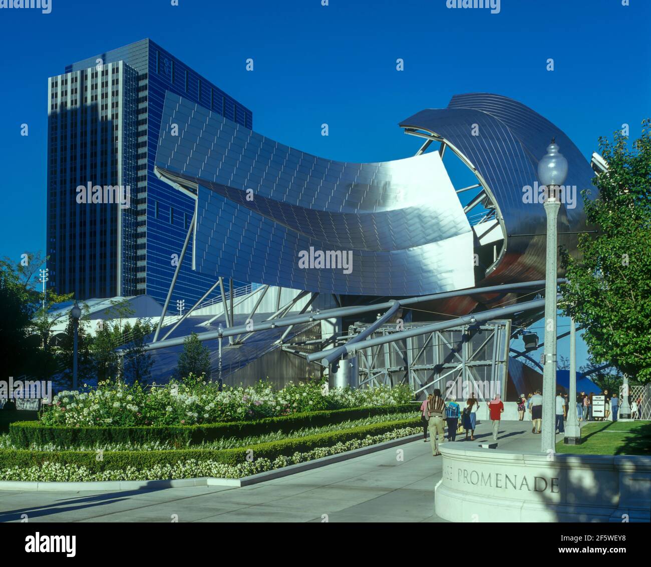 2004 HISTORICAL PRITZKER PAVILION (©FRANK GEHRY 2004)MILLENNIUM PARK ...